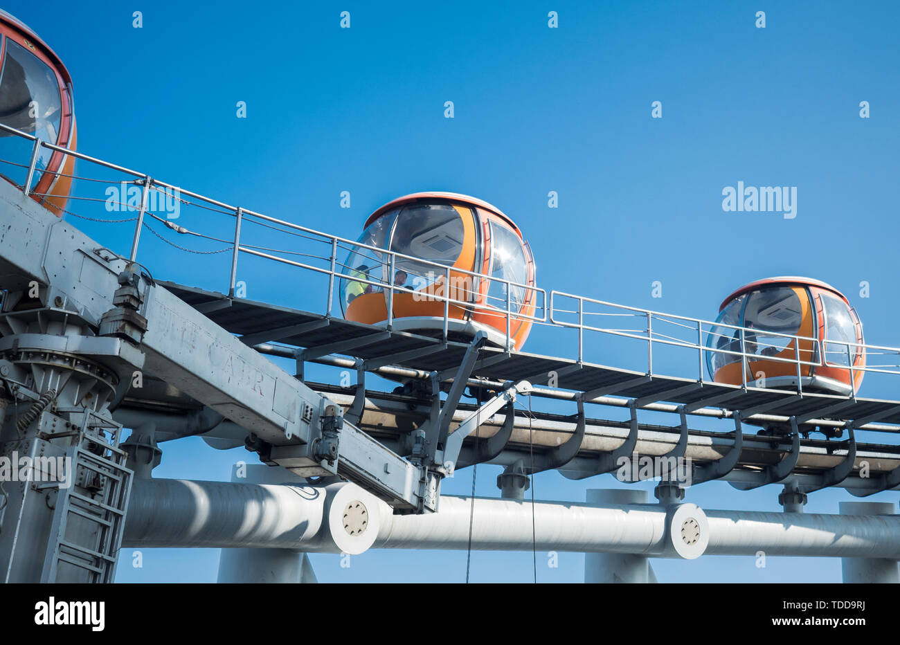 guangzhou tower, the ferris wheel Stock Photo - Alamy