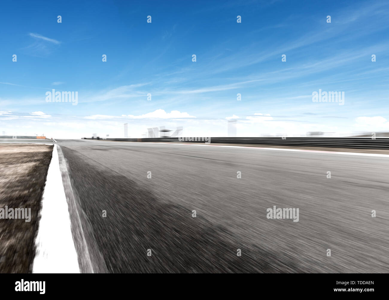Empty racing track road hi-res stock photography and images - Alamy