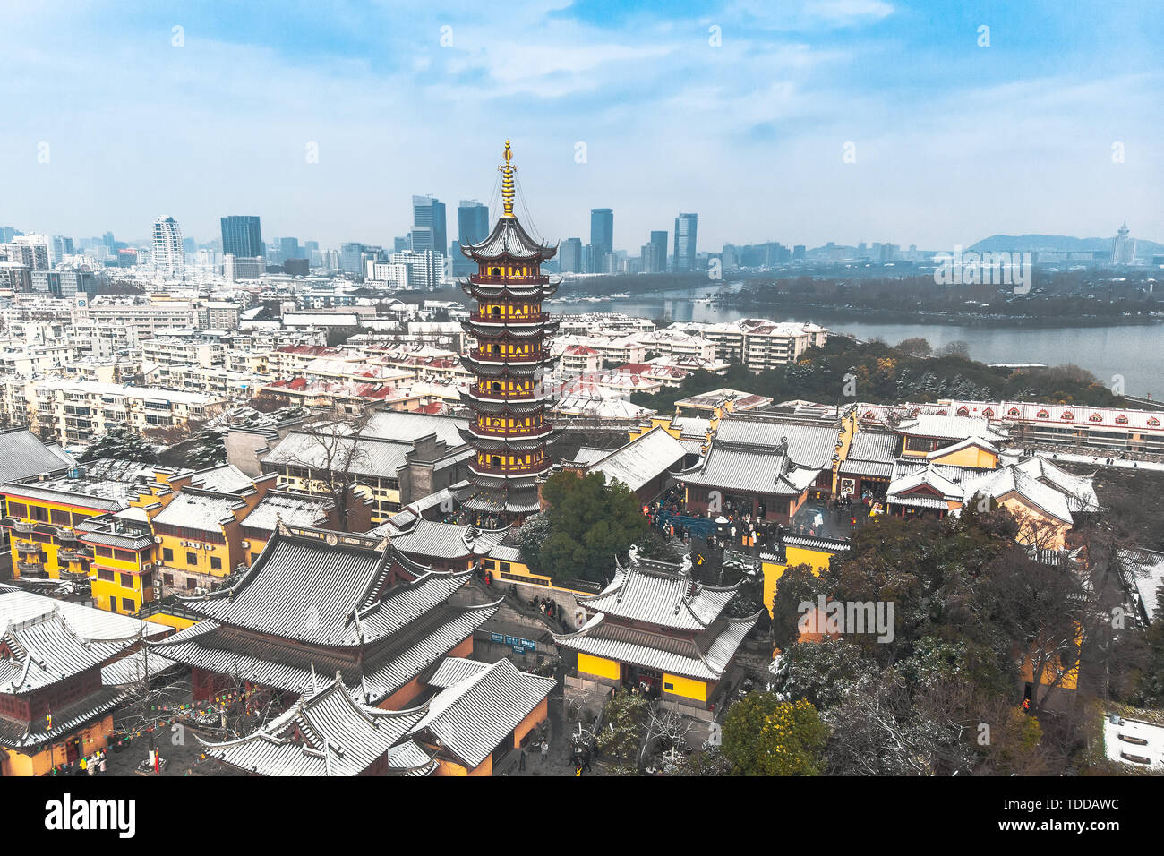 Nanjing jinling jiming temple hi-res stock photography and images - Alamy