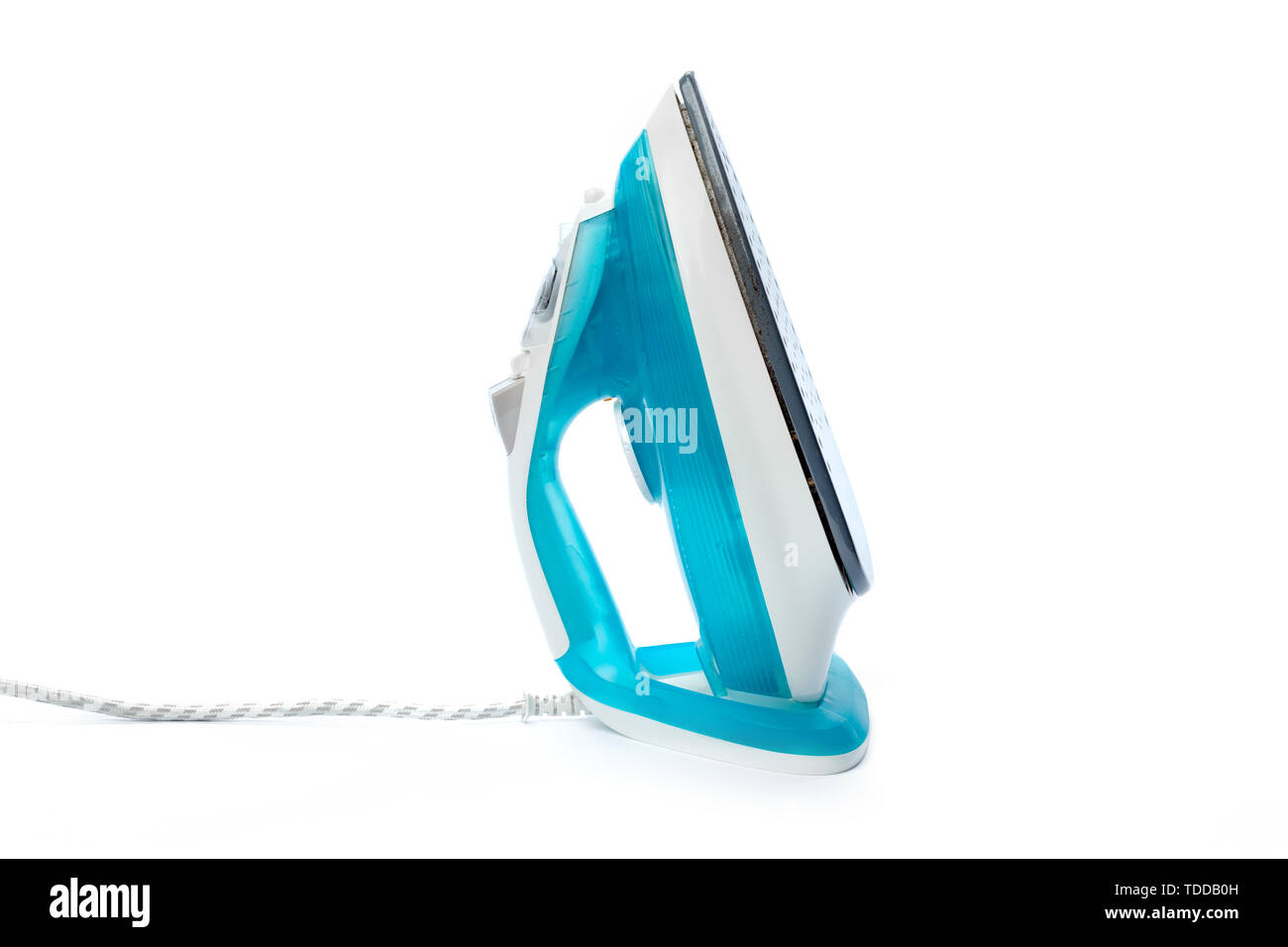 Iron isolated on a white background Stock Photo - Alamy