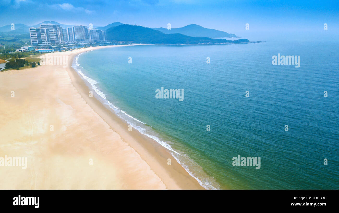 Blue Ocean and Beach Stock Photo - Alamy