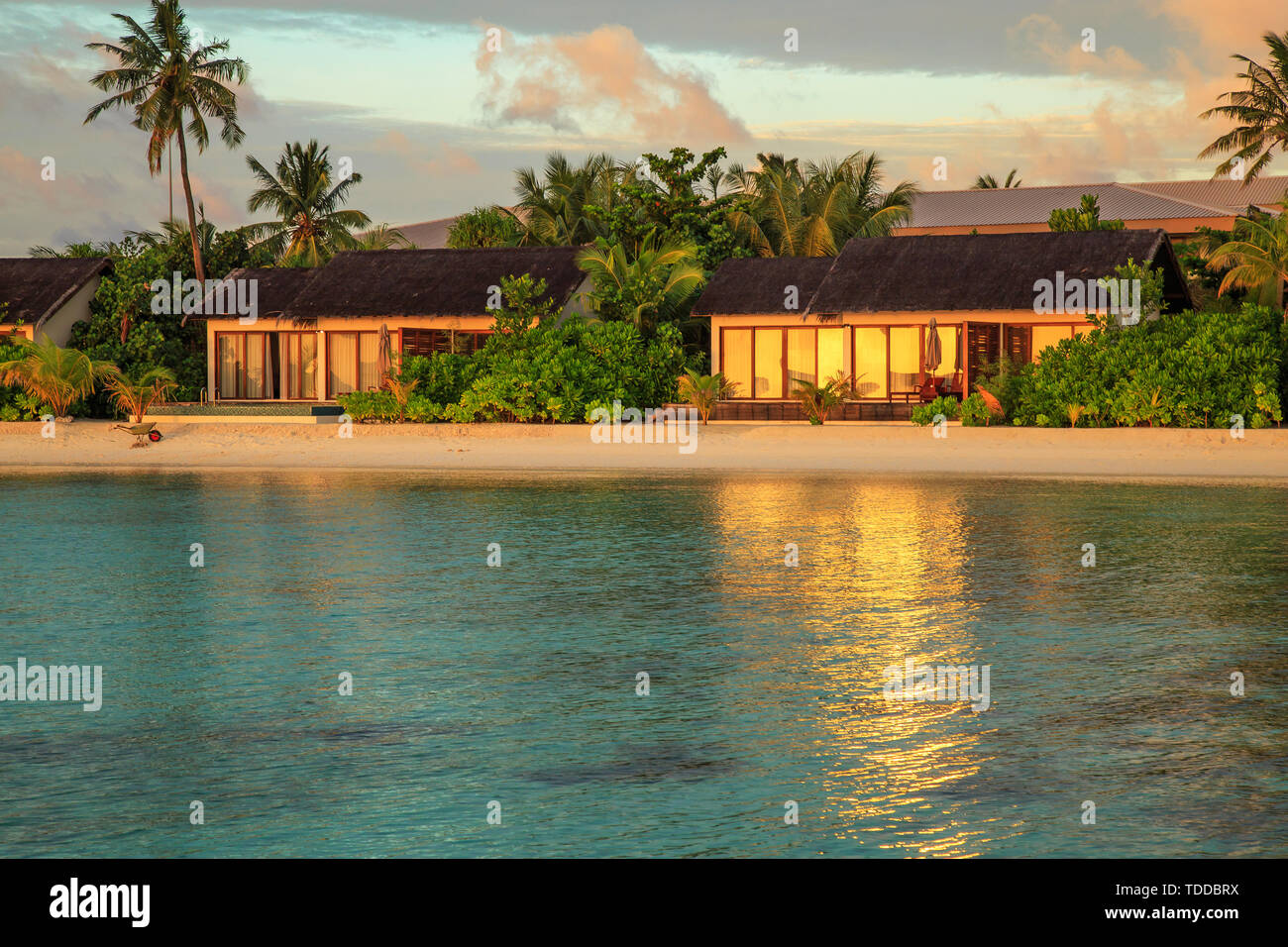 Attractive view of the Maldives Stock Photo - Alamy