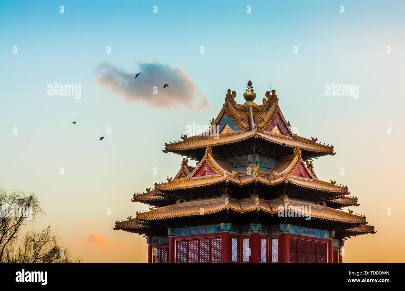 imperial palace tower Stock Photo - Alamy