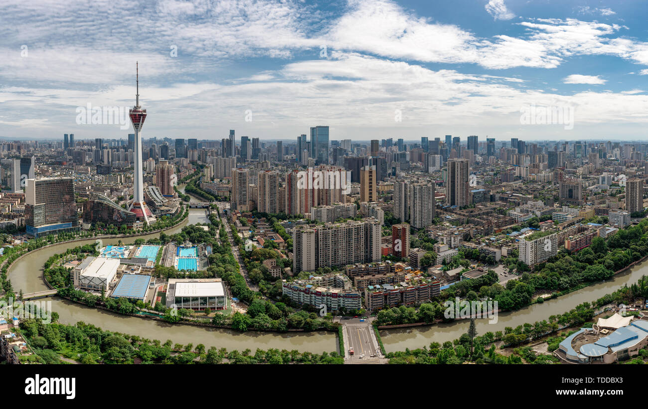 Chengdu tv tower hi-res stock photography and images - Alamy