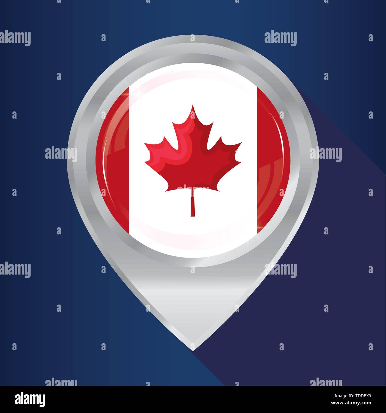 Canadian pin Stock Vector Images - Alamy