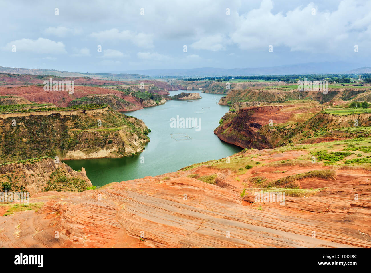 The Valley of the Danforth Stock Photo - Alamy