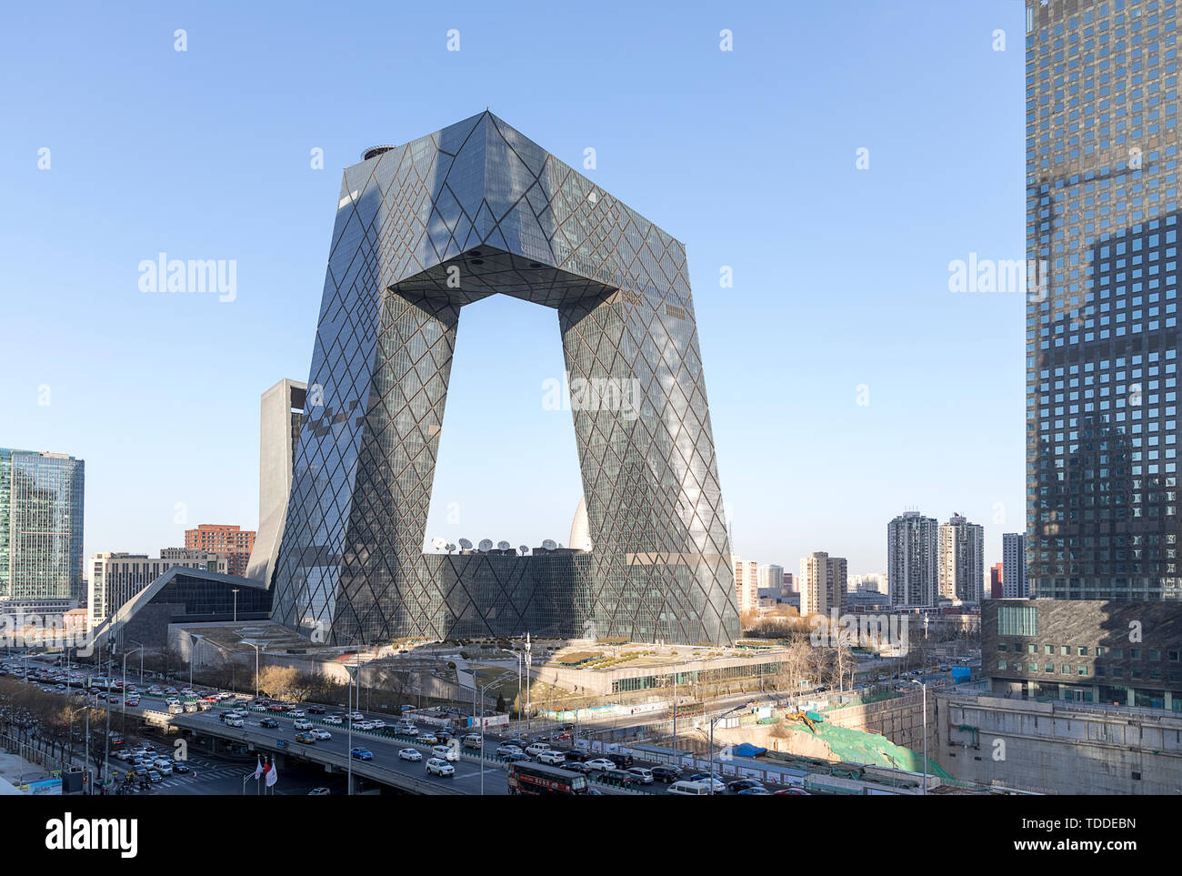 Cctv tower center headquarters hi-res stock photography and images - Alamy