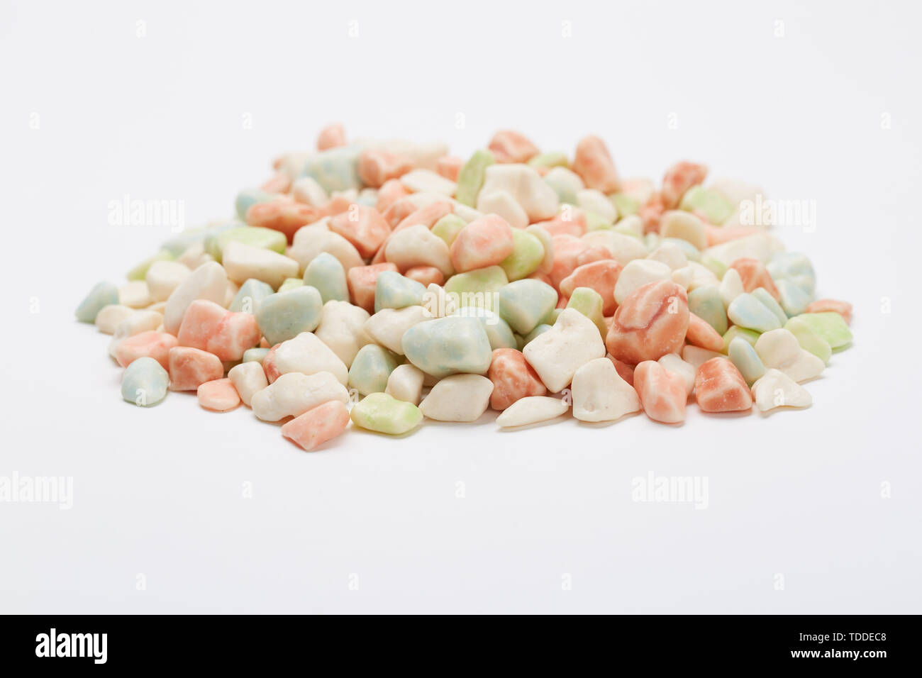 Chocolate candy, stone-shaped candy Stock Photo - Alamy