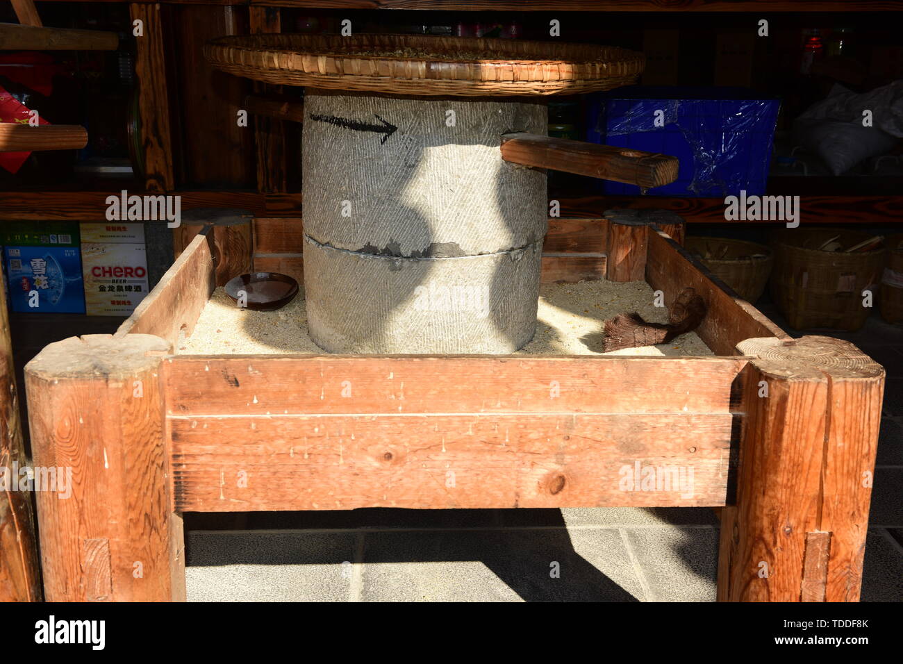 Rural stone mill Stock Photo - Alamy