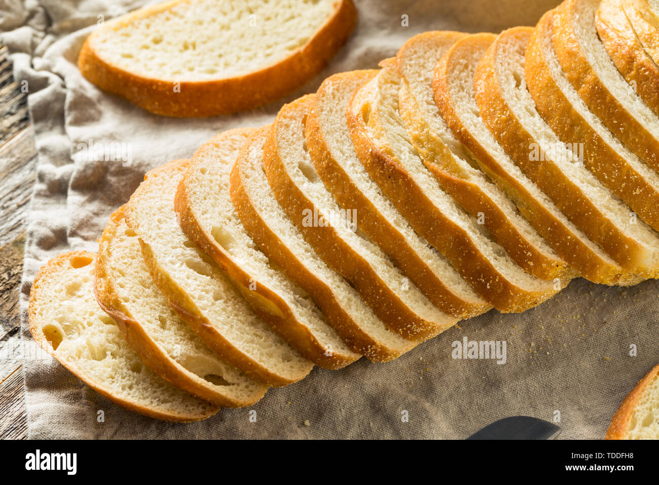 Homemade Sliced Sourdough Bread Ready to Eat Stock Photo - Alamy