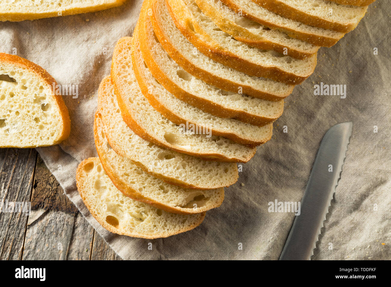 Homemade Sliced Sourdough Bread Ready to Eat Stock Photo - Alamy