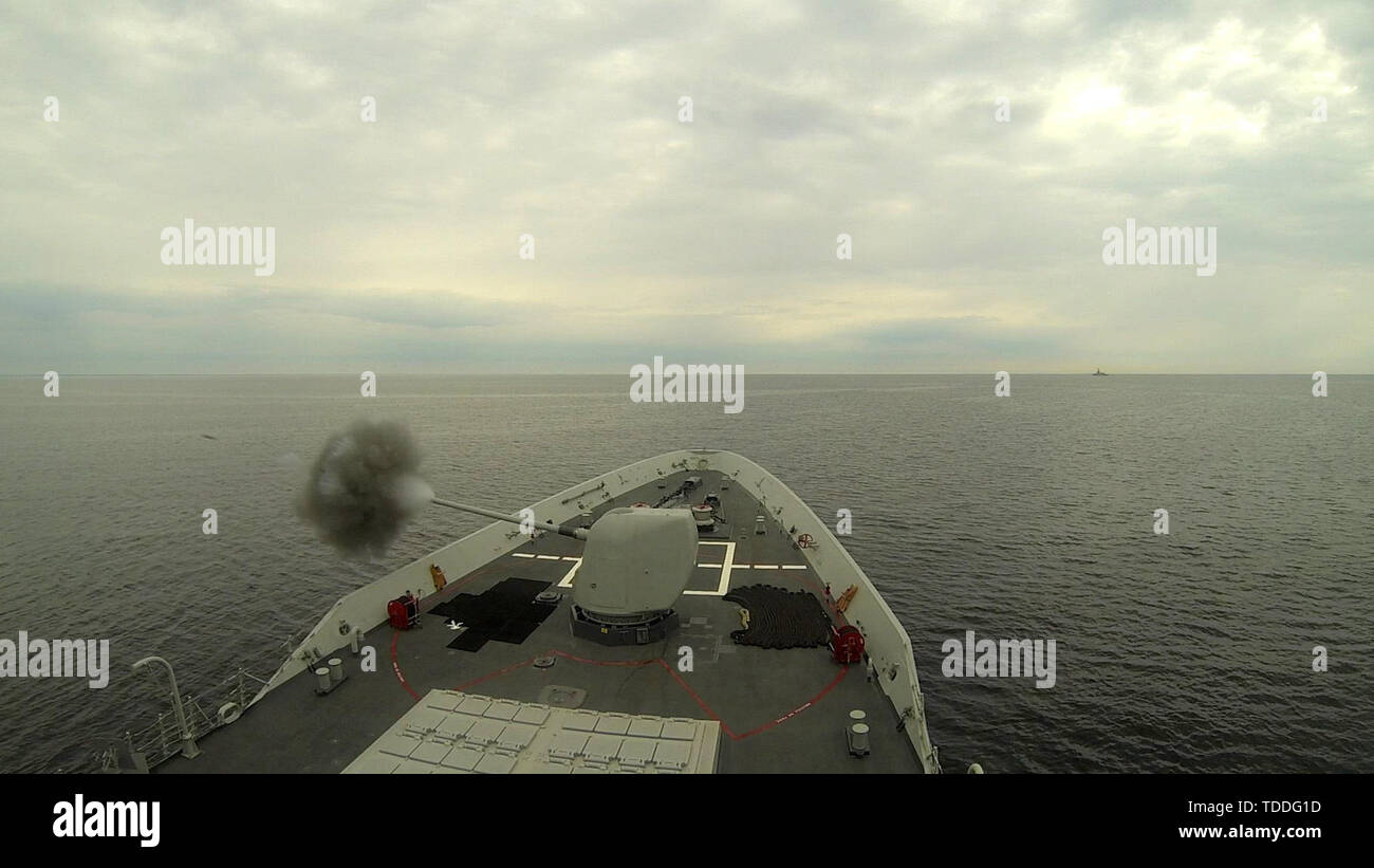 BALTIC SEA (June 11, 2019) The Spanish Álvaro de Bazán-class frigate ...