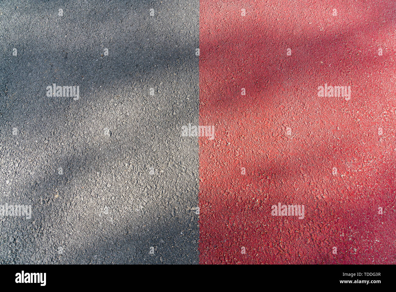 Red and black pavement material Stock Photo - Alamy