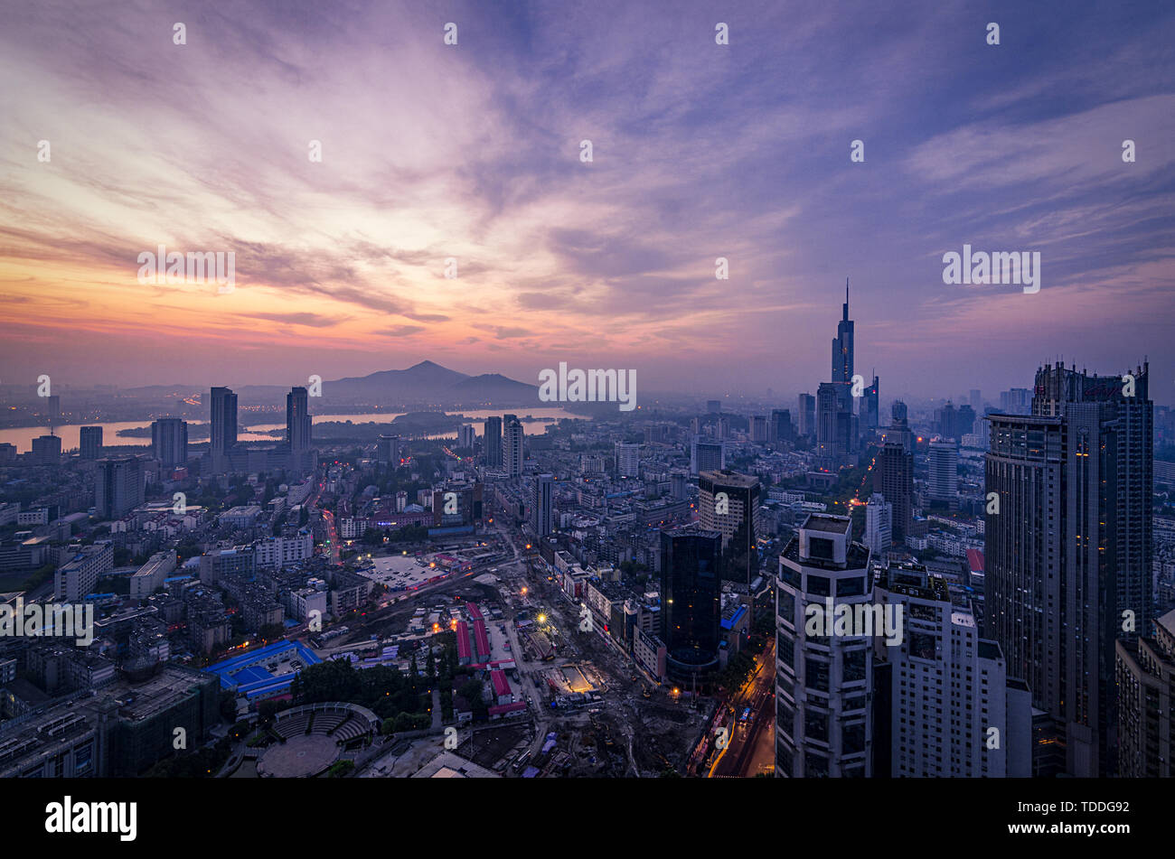 Jinling morning light Stock Photo - Alamy