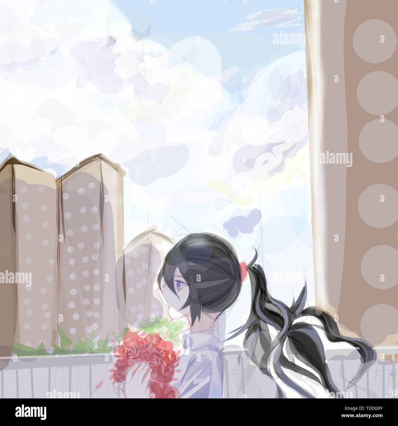 Draw the picture Stock Photo - Alamy