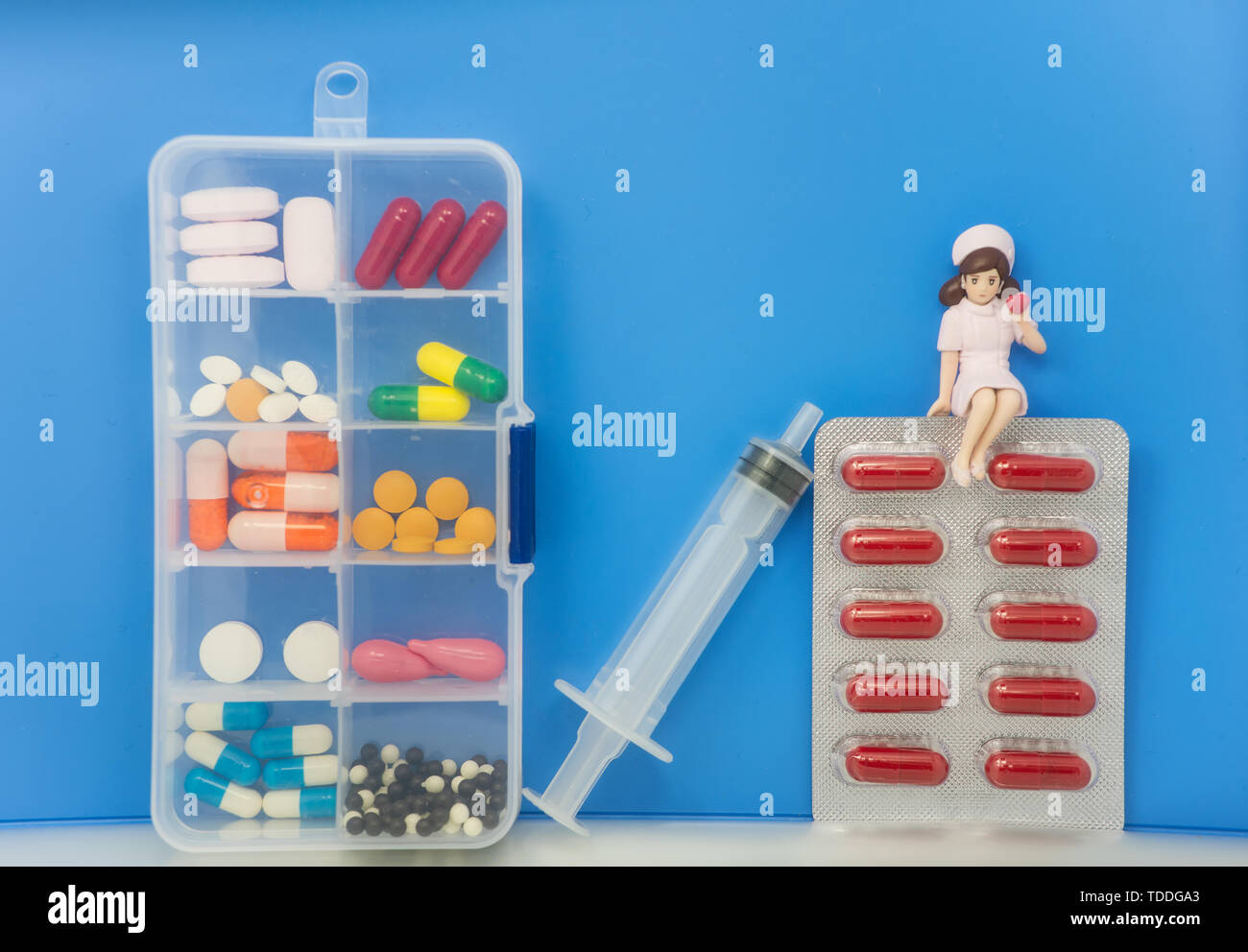 Drug still life close-up Stock Photo - Alamy
