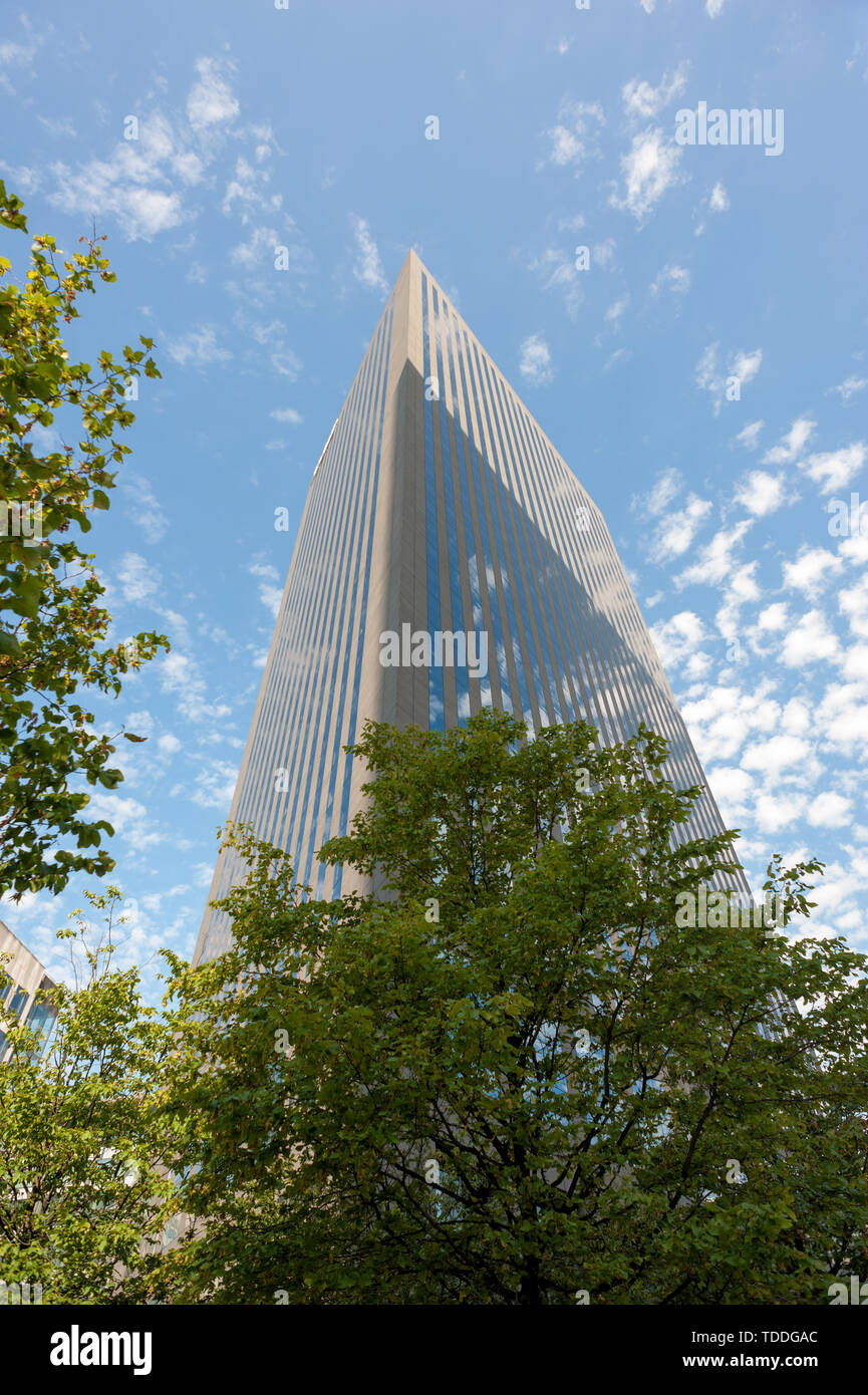 high-rise building buildings and branches Stock Photo - Alamy