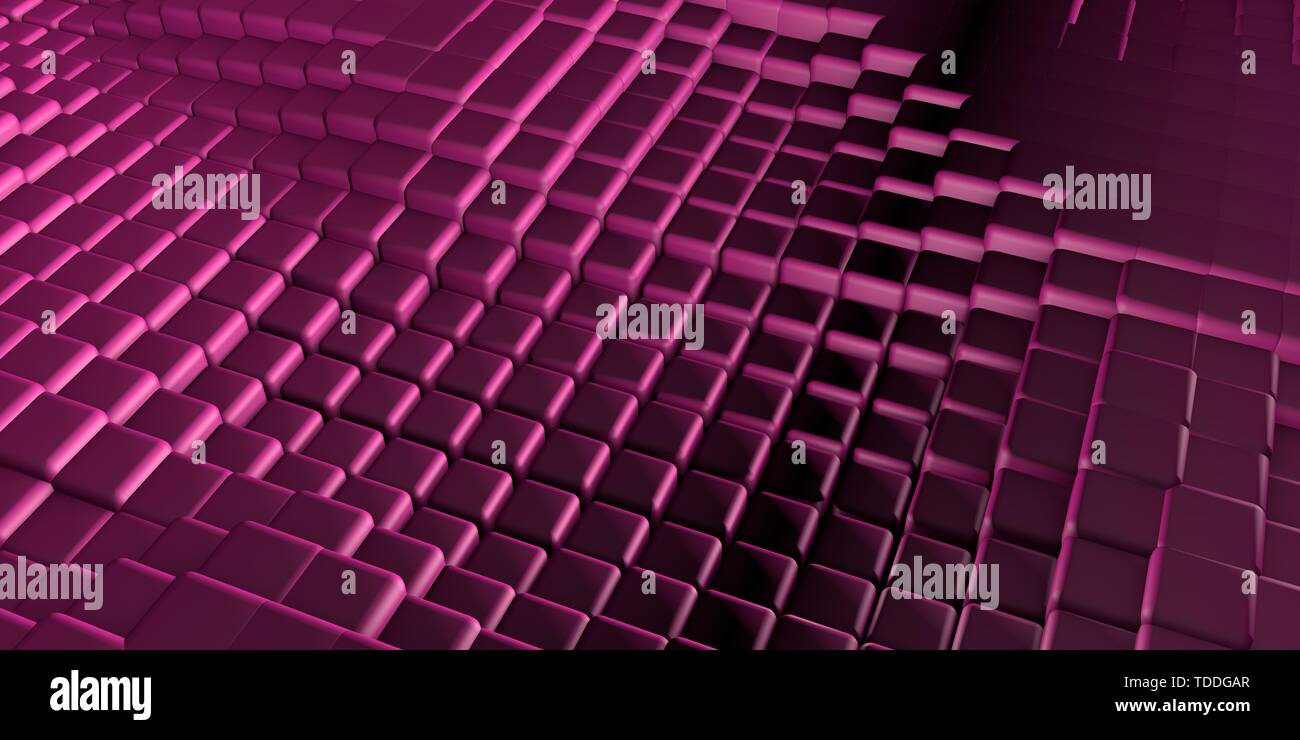 Website Background With Cube Squares and Colorful Art Stock Photo - Alamy