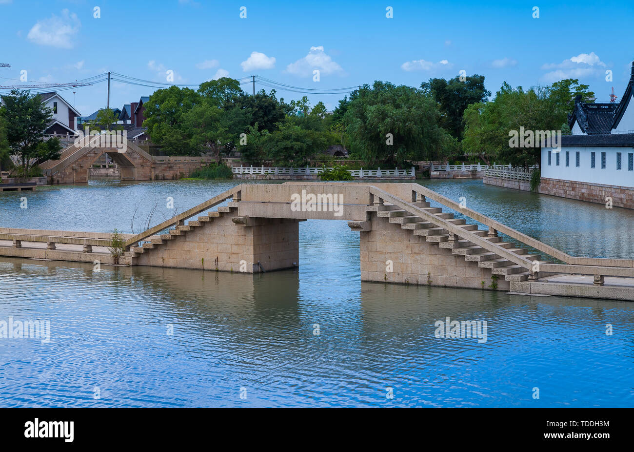 Ancient Stone Bridge Stock Photo - Alamy