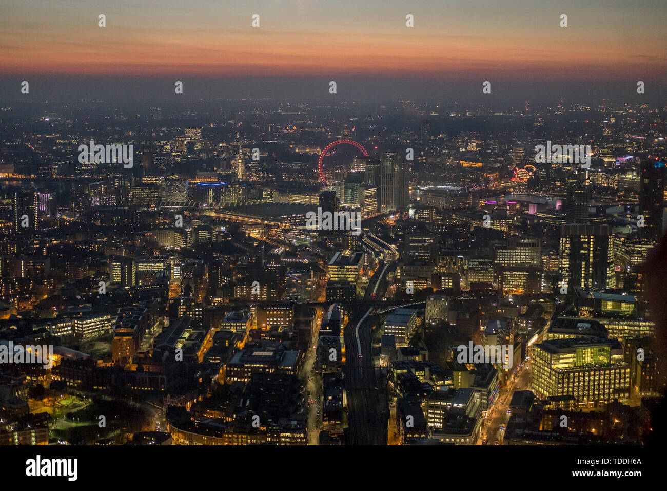 London night view Stock Photo - Alamy