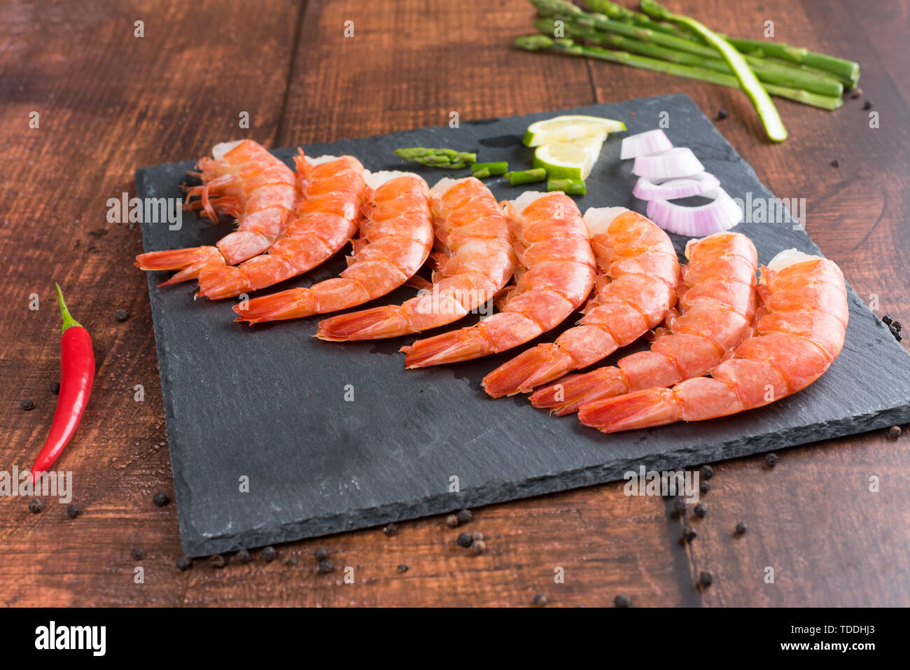 Argentine red shrimp hi-res stock photography and images - Alamy