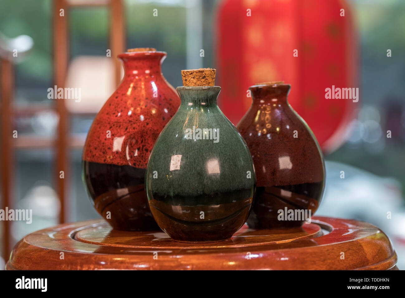 Self-brewed osmanthus wine Stock Photo - Alamy