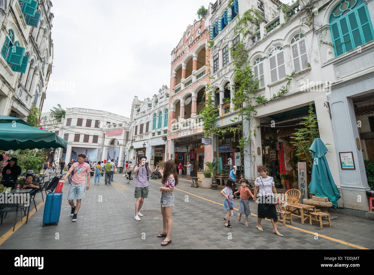 Hainan riding tower old street hi-res stock photography and images - Alamy