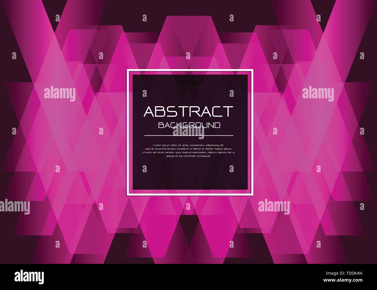 Neon pink frame abstract background Stock Vector Images - Alamy