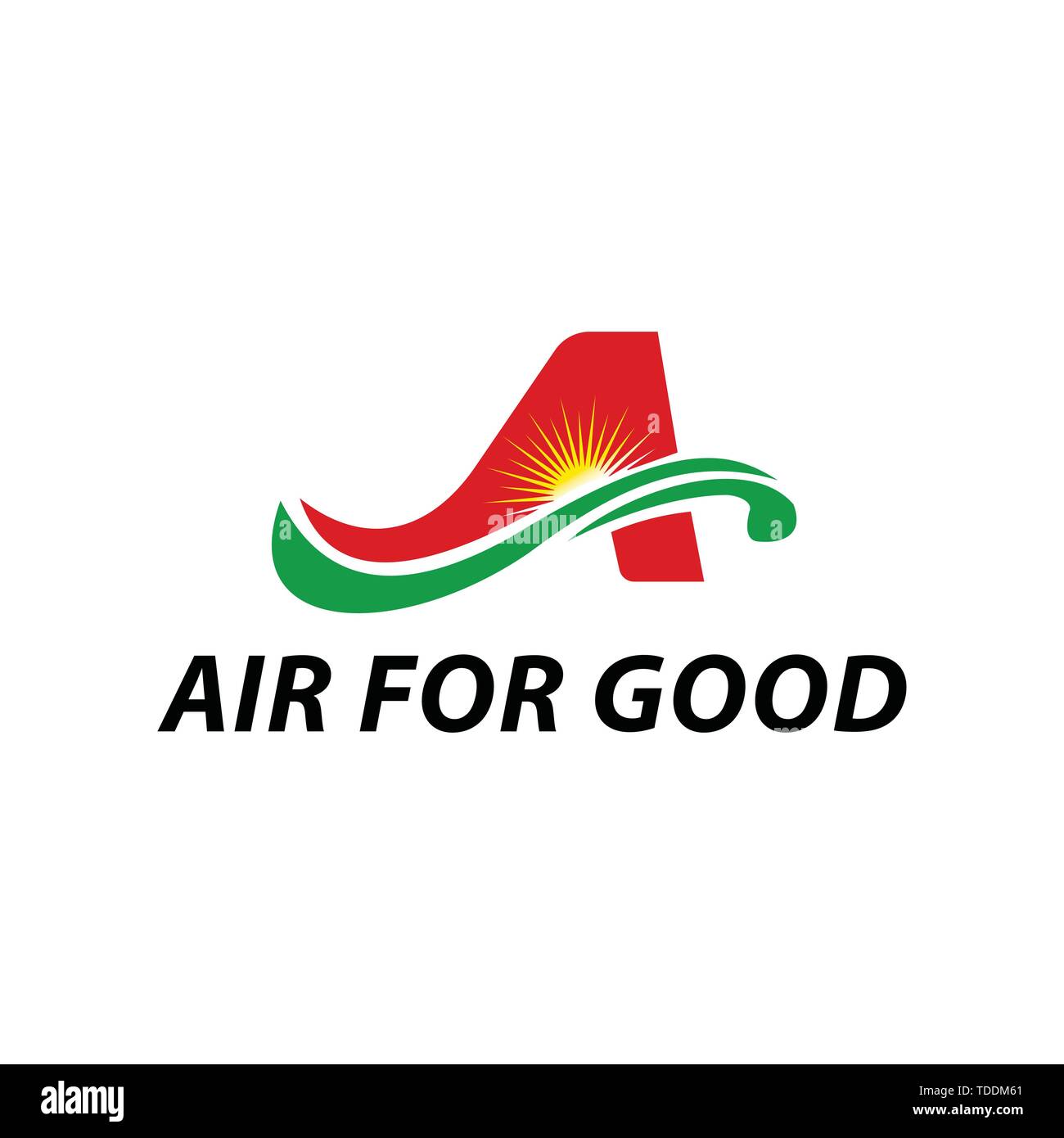 Air conditioning logo vector Cut Out Stock Images & Pictures - Alamy