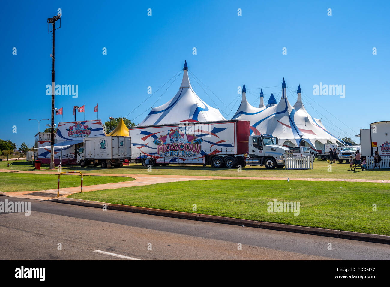 Broome, WA, Australia - Moscow circus tent Stock Photo - Alamy