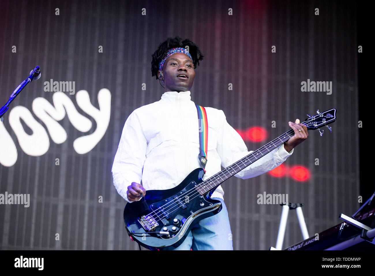 Electronic songwriter bassist hi-res stock photography and images - Alamy