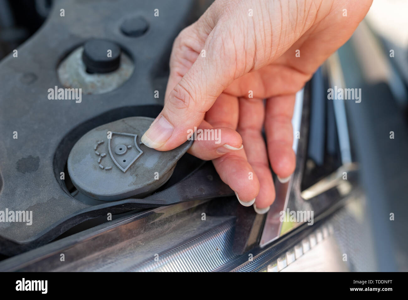 Refilling water tank hi-res stock photography and images - Alamy