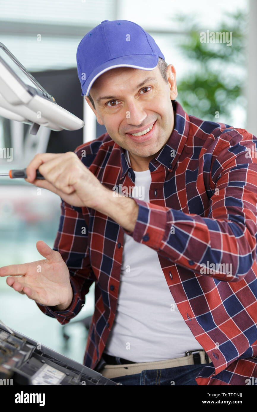 Ladder operator hi-res stock photography and images - Alamy