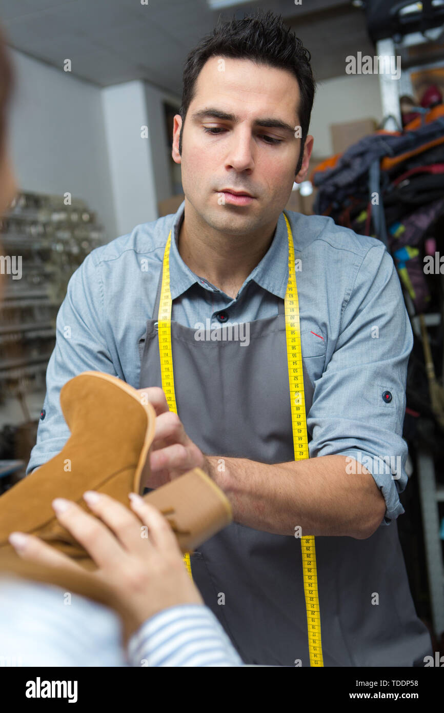 Footwear inspection hi-res stock photography and images - Alamy