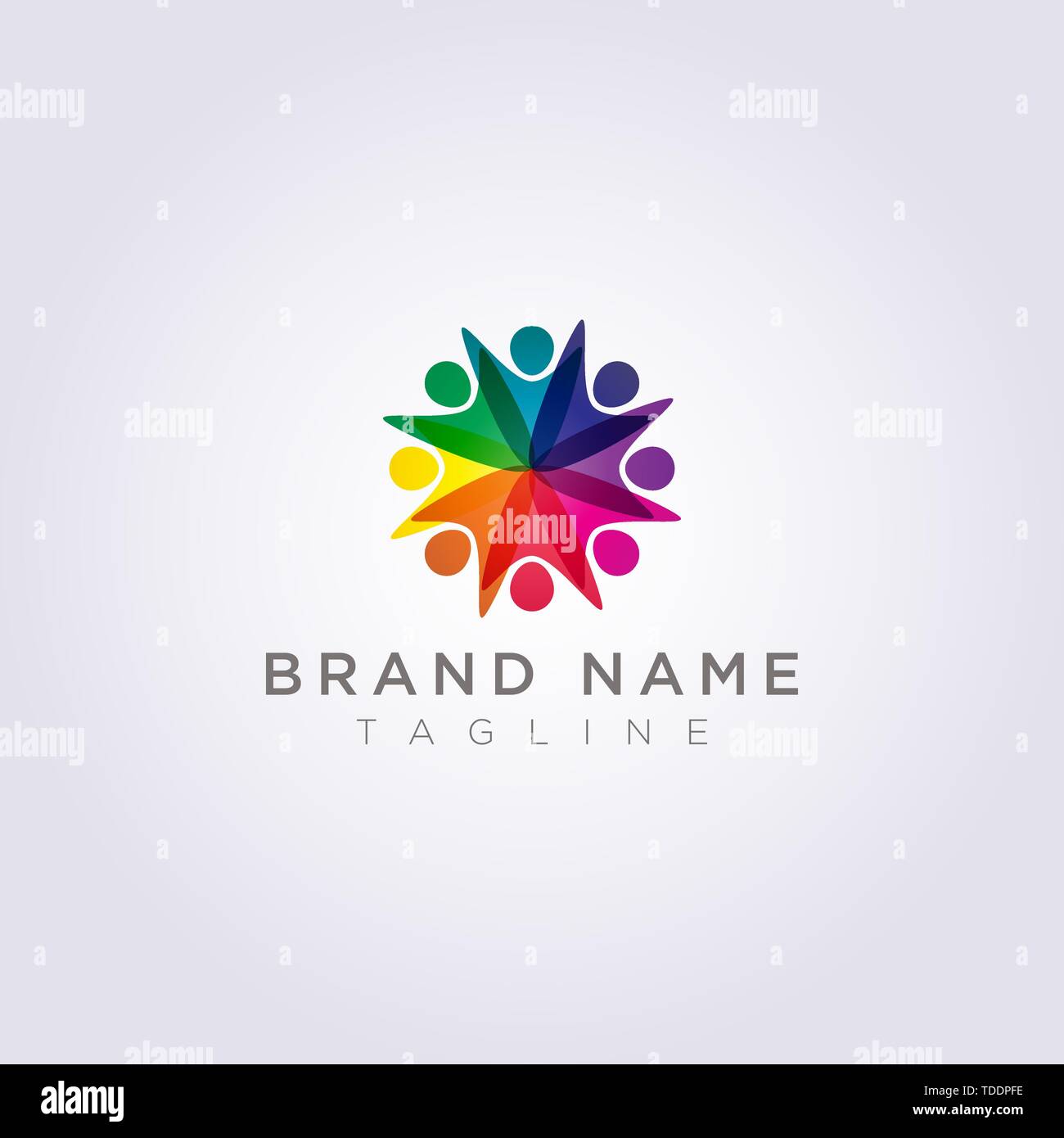 Logo Design is a group of people who are happy for your Business or ...
