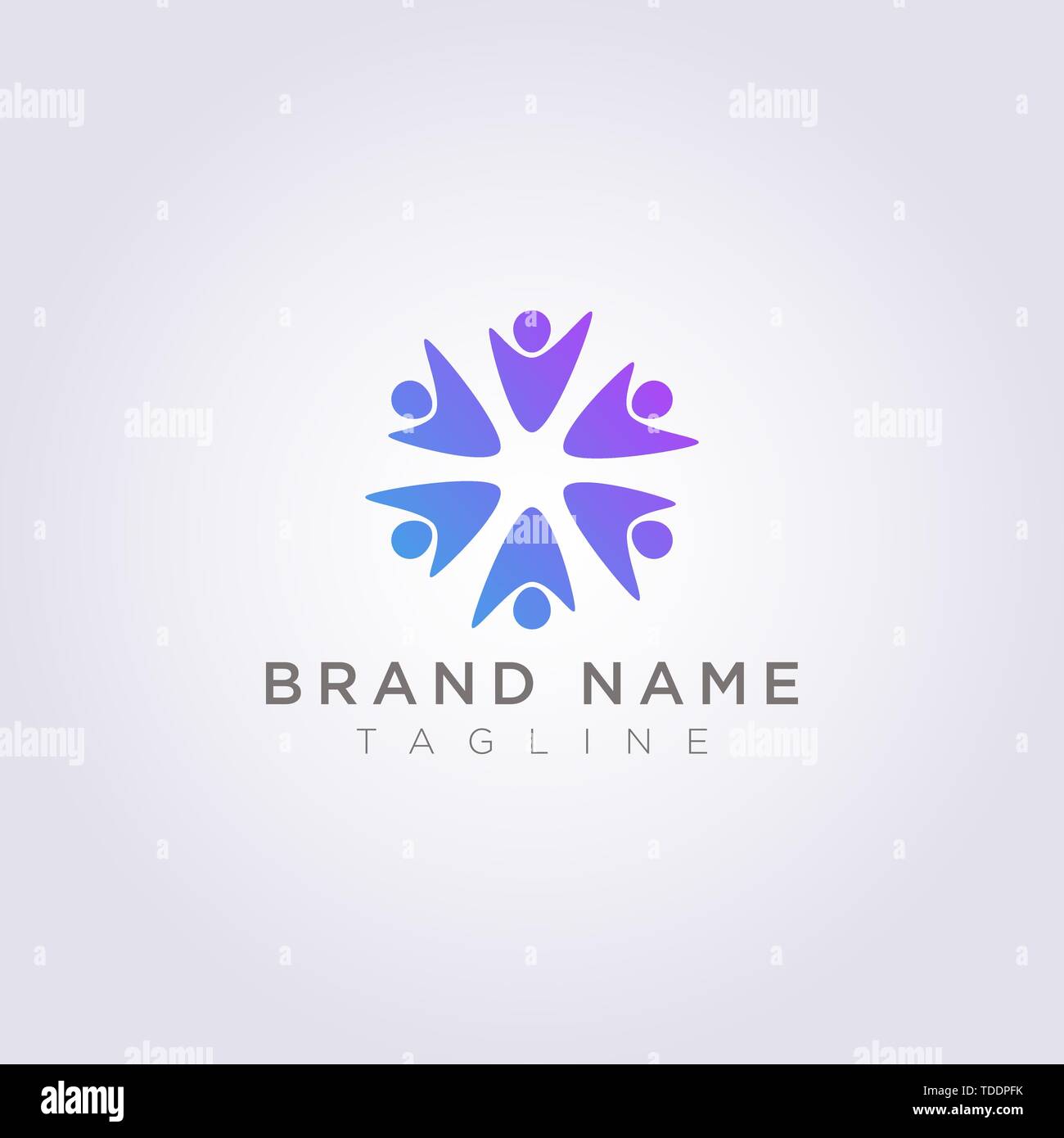 Logo Design is a group of people who are happy for your Business or ...