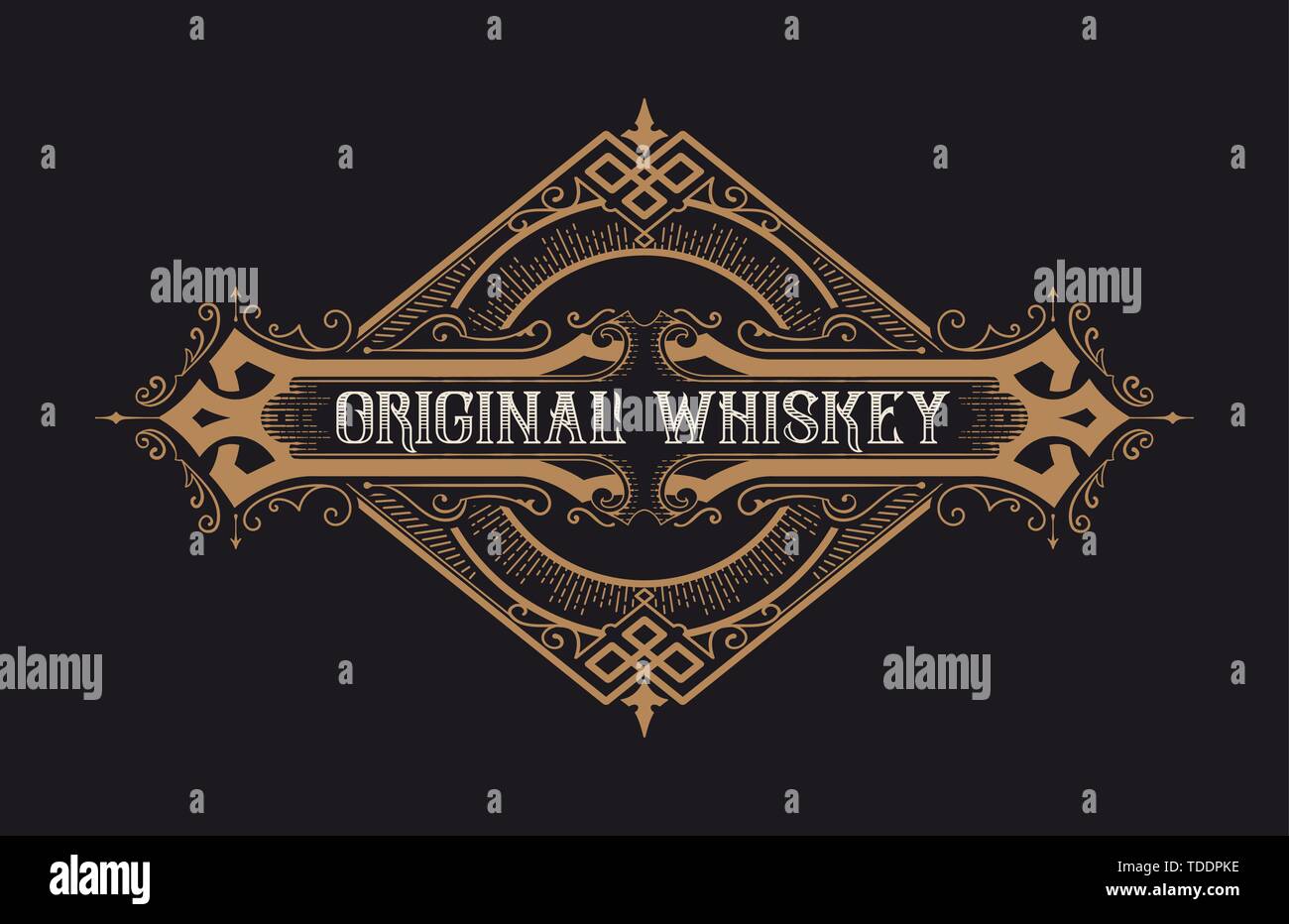 Antique vintage design for packing Stock Vector Image & Art - Alamy