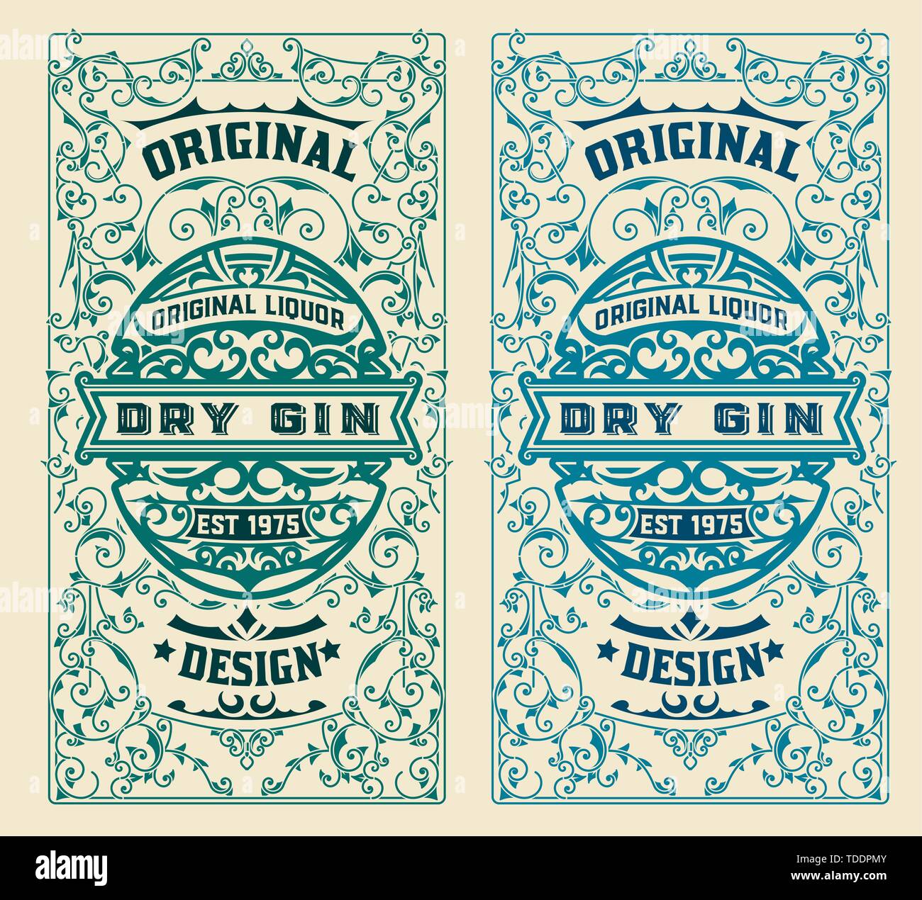 Vintage Label Design