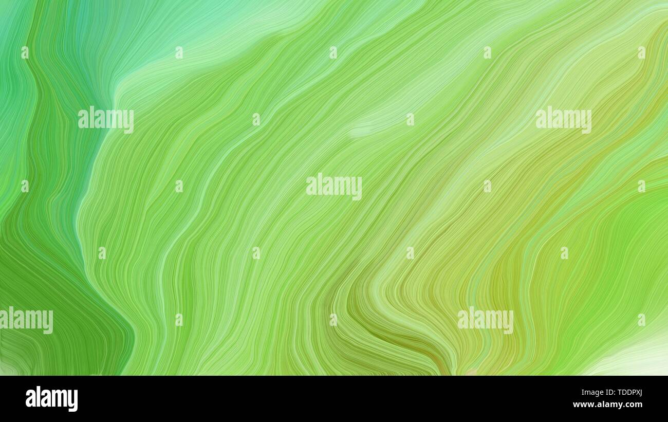 pastel green, tea green and lime green colored and curved lines effect ...