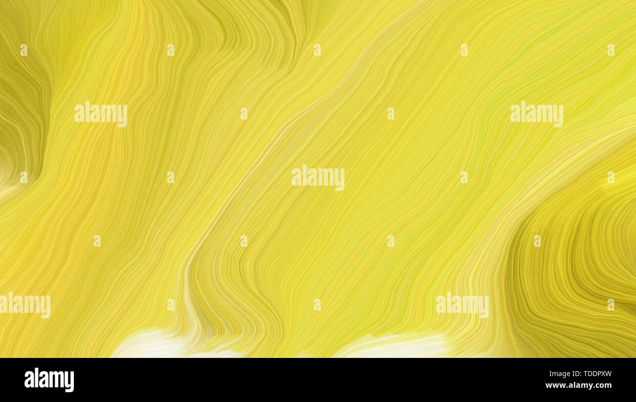 curved lines artwork with pastel orange, blanched almond and khaki ...
