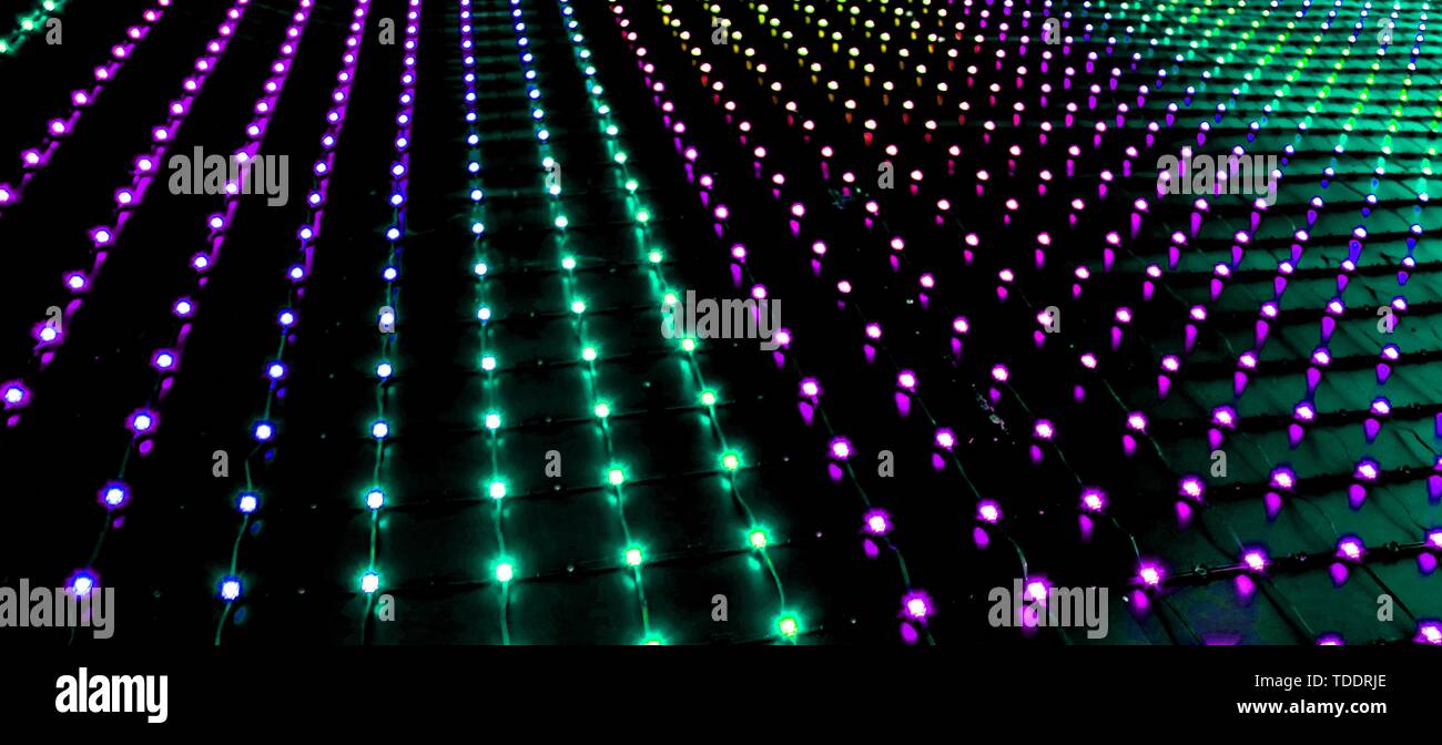 background of many led lights on the dark Stock Photo - Alamy