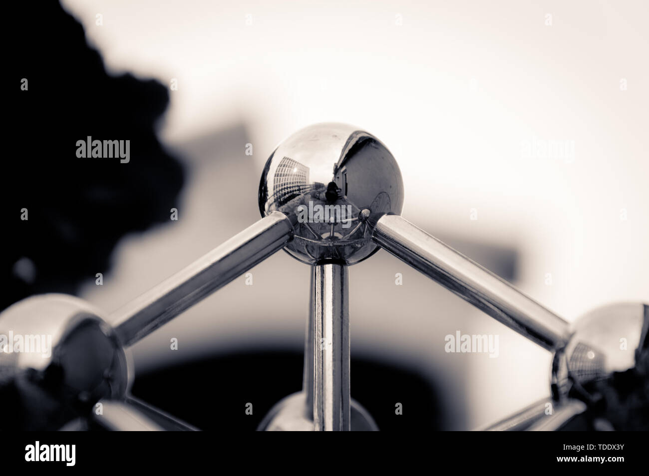 Atomium attraction in Brussels, Belgium Stock Photo - Alamy