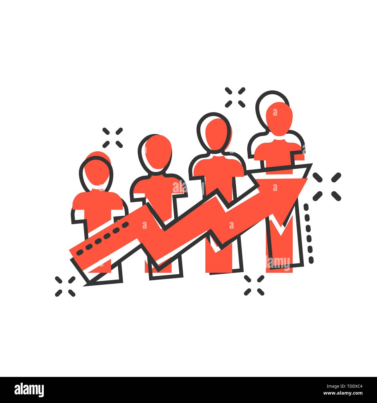 Performance review cartoon on evaluation hi-res stock photography and ...