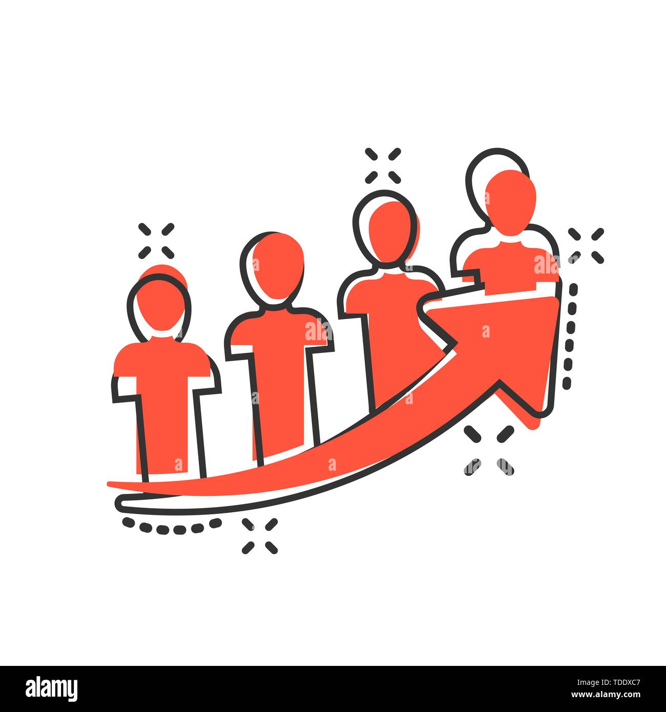 Performance review cartoon on evaluation hi-res stock photography and ...