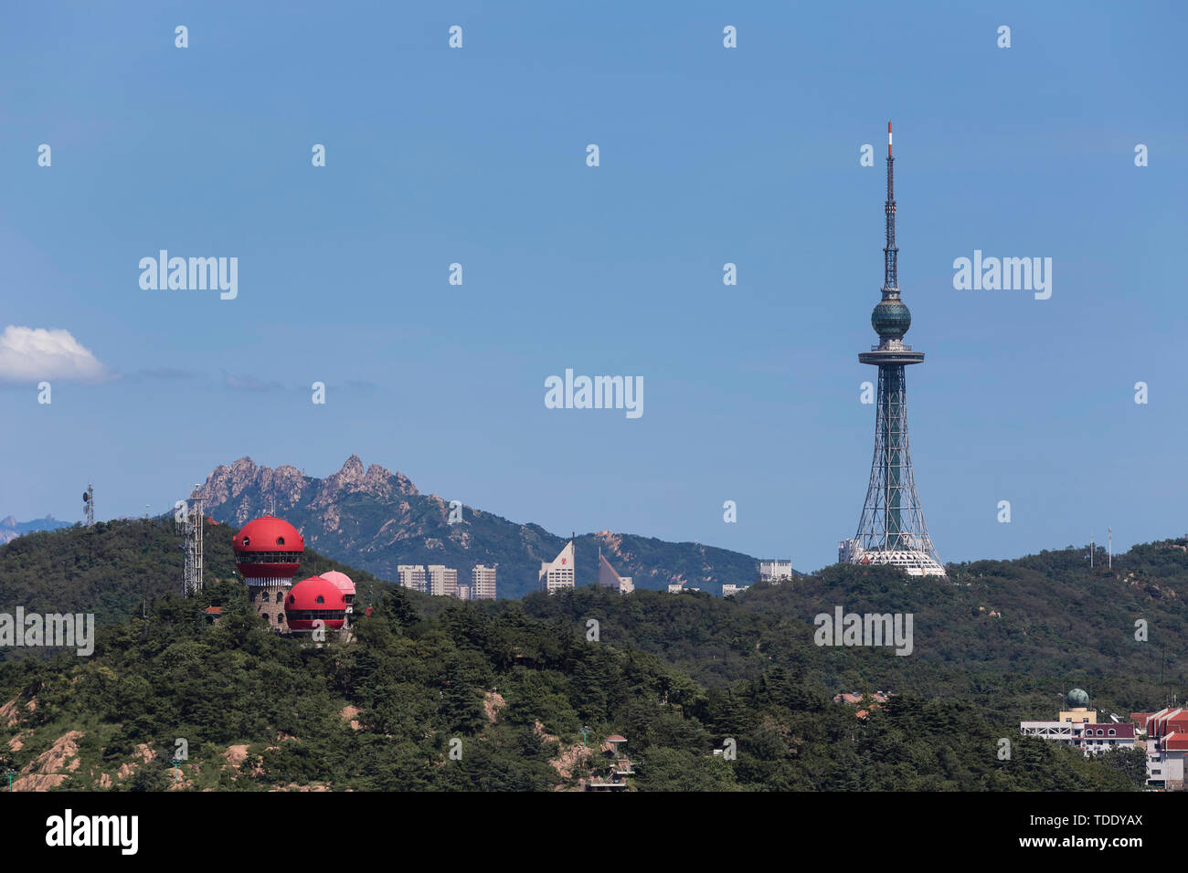 Qingdao television tower hi-res stock photography and images - Alamy