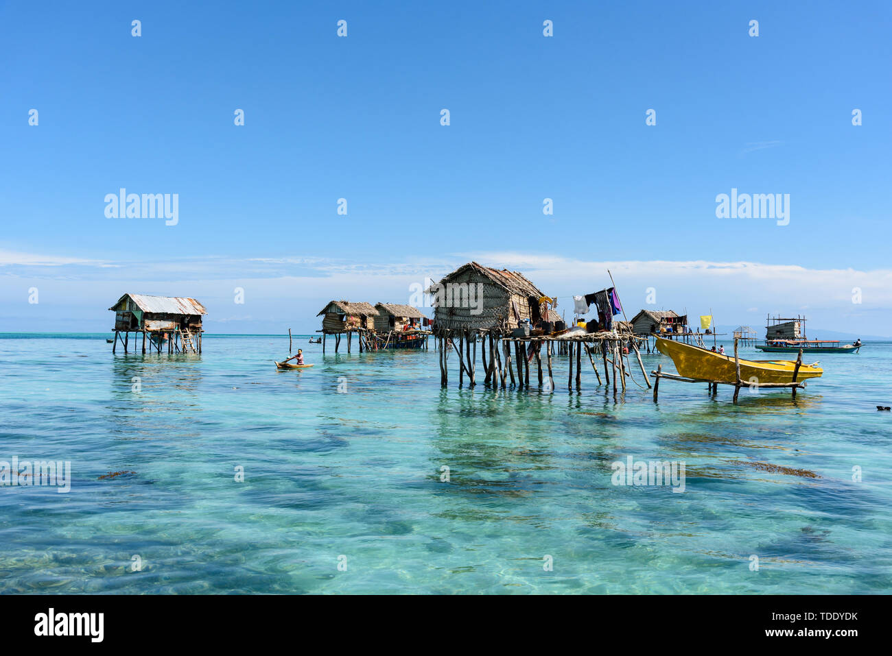 Sea gypsy boy boat hi-res stock photography and images - Alamy