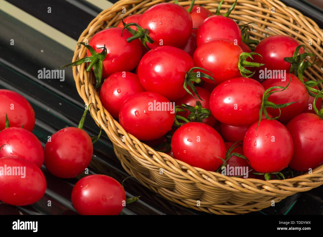 Small tomatoes tomato saint fruit High Resolution Stock Photography and ...