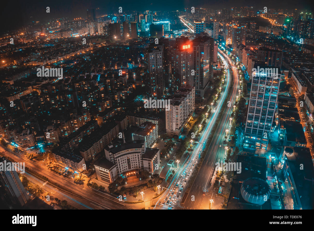 Kunming city downtown hi-res stock photography and images - Alamy