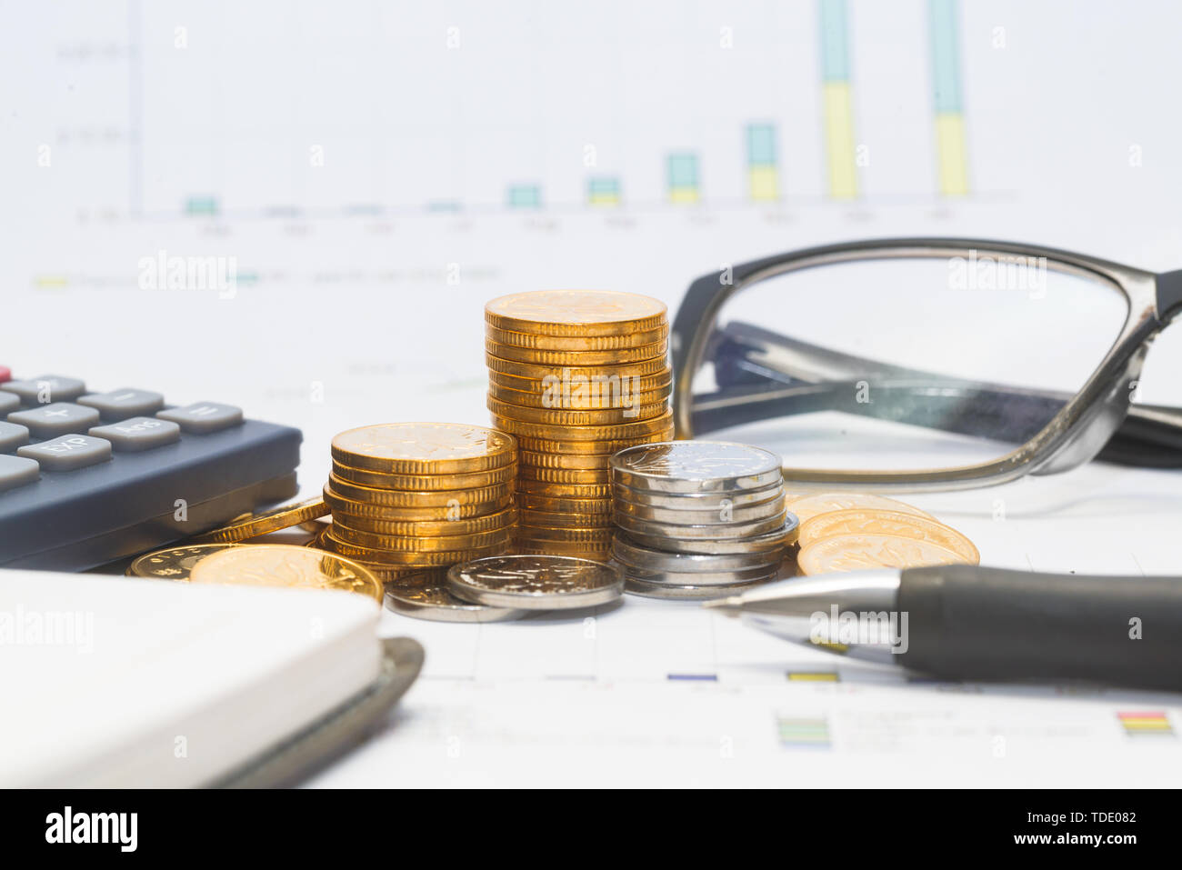 Creative diagram of business accounting concept Stock Photo - Alamy