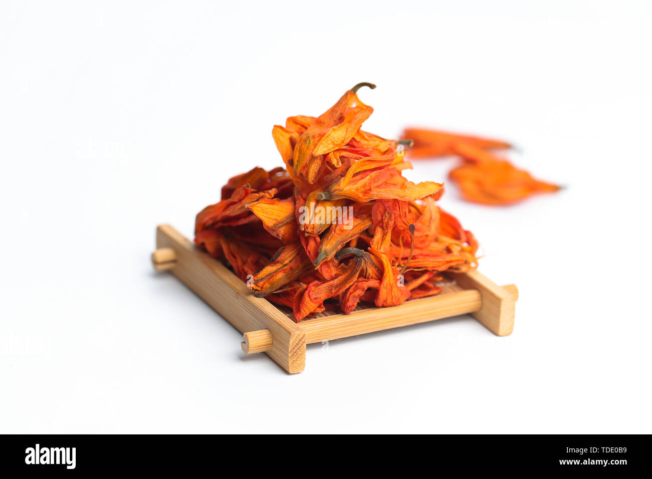Lily flower tea Stock Photo - Alamy
